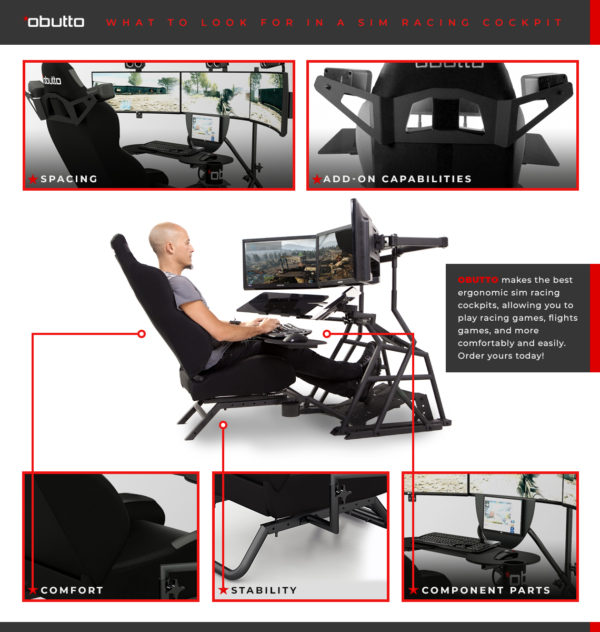 Gaming Cockpits: What to Look For in a Sim Racing Cockpit - Obutto